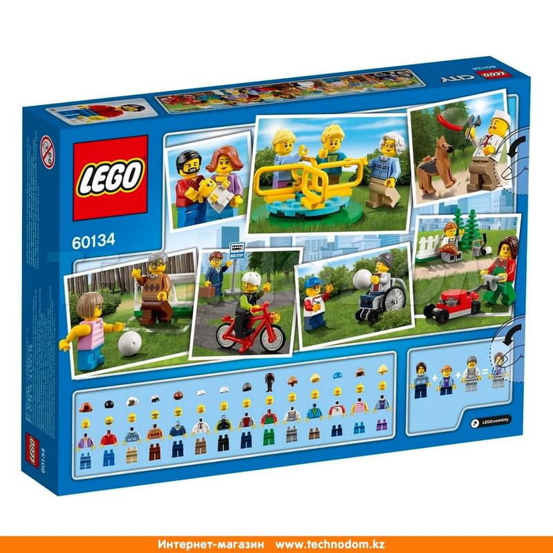 Дет. Конструктор Lego City, Праздник в парке — жители LEGO City (60134 ...