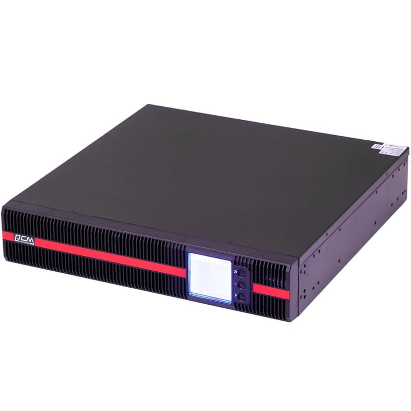 ИБП Powercom, 1000VA/1000W, AVR:160-275В, 8*C13, Black (MRT-1000SE ...