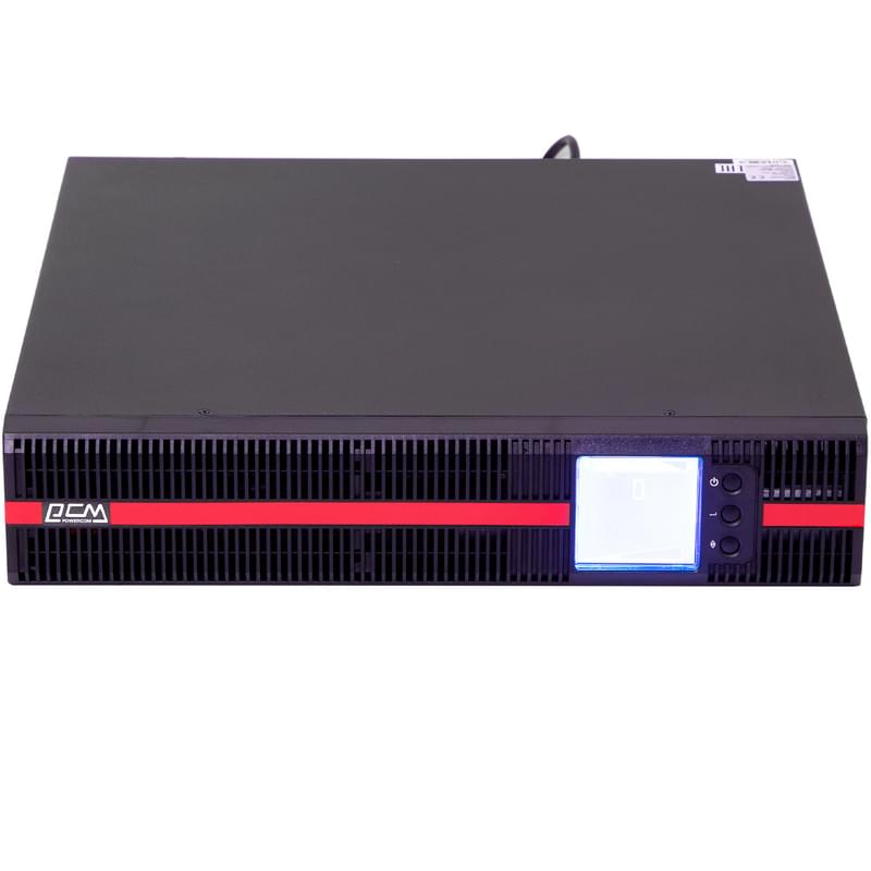 ИБП Powercom, 1000VA/1000W, AVR:160-275В, 8*C13, Black (MRT-1000SE ...