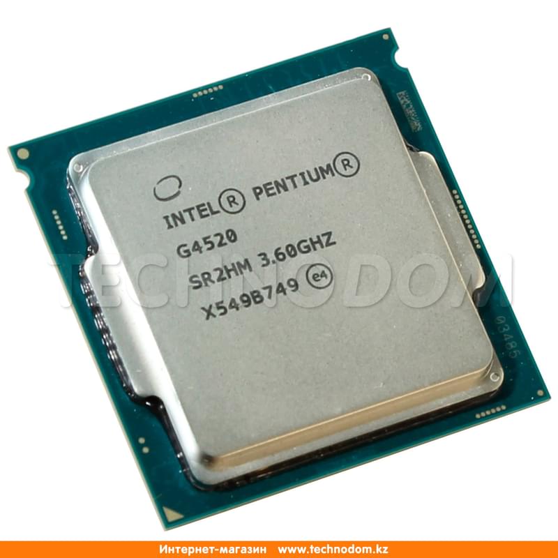 Процессор Intel Pentium G4520 (C2/T2, 3M Cache, 3.6GHz) LGA1151 BOX ...
